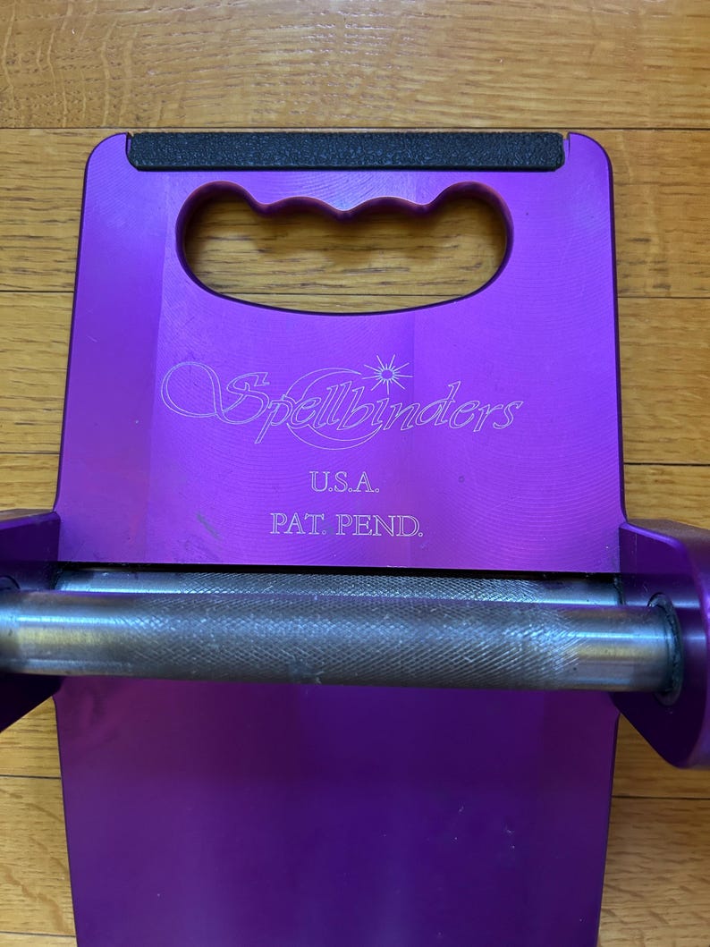 Spellbinders Wizard Embossing Machine and Plates - Etsy