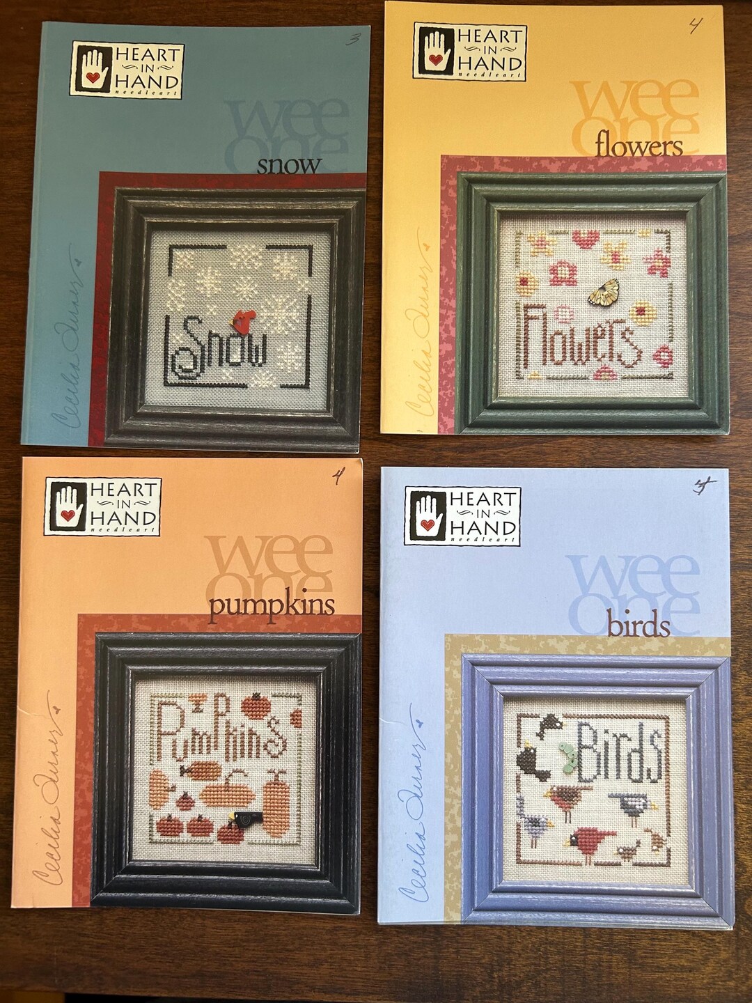 Heart in Hand Wee One Cross Stitch Charts - Etsy