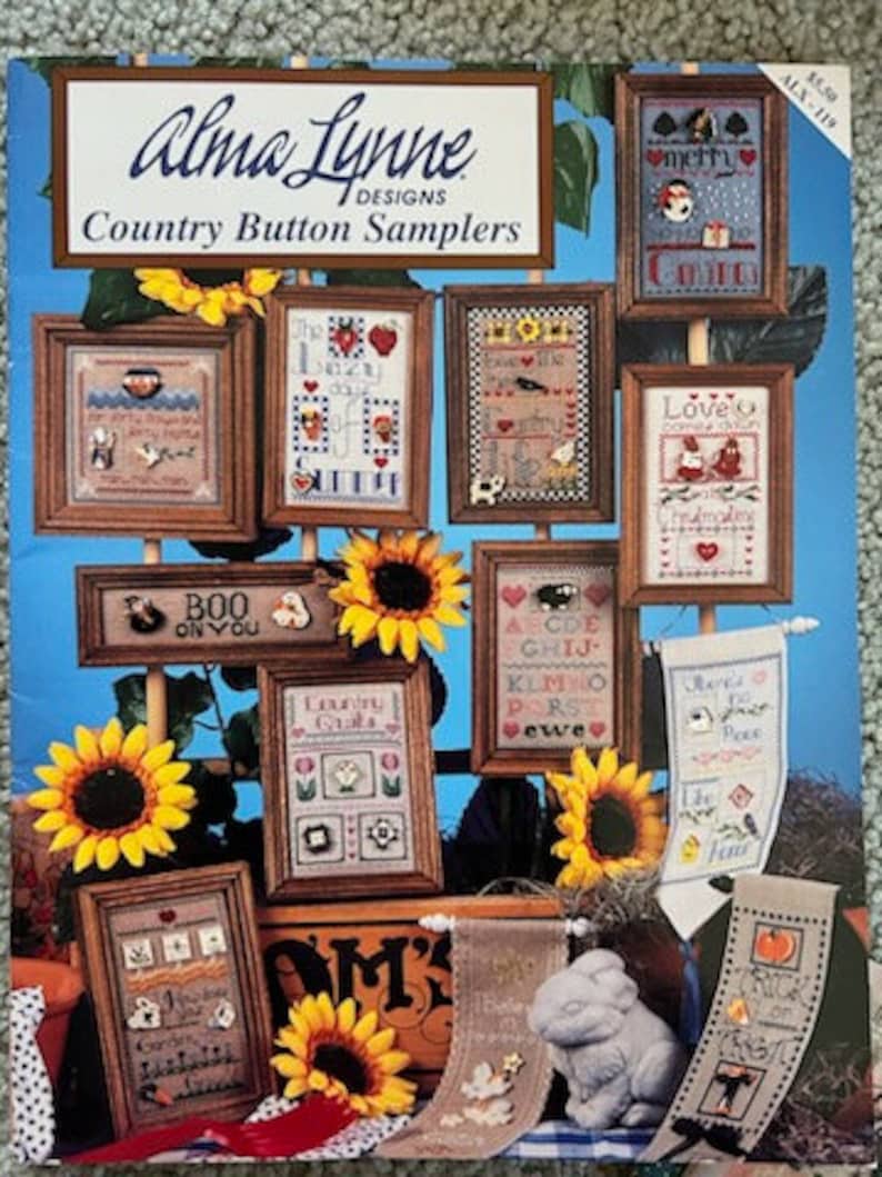 Alma Lynne Cross Stitch Leaflets - Etsy