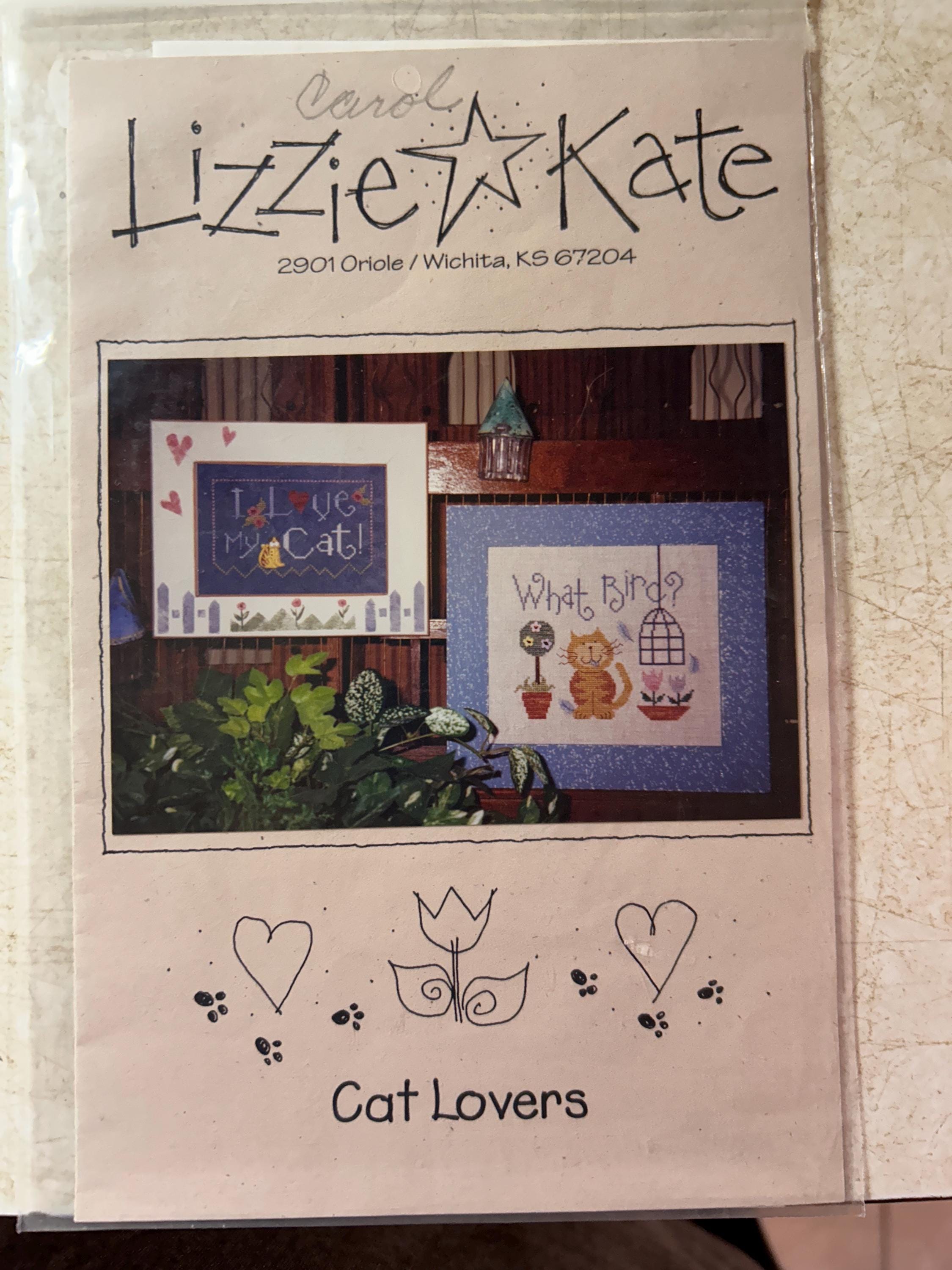 Lizzie Kate Cross Stitch Charts - Etsy