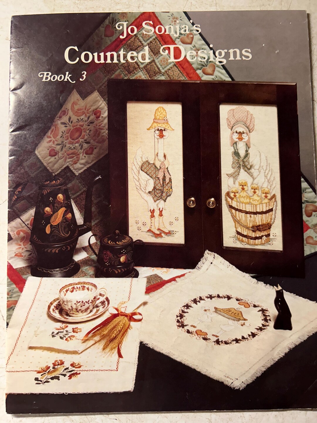 Jo Sonja's Cross Stitch Leaflets - Folk Art Collection, Hugs & Stitches ...