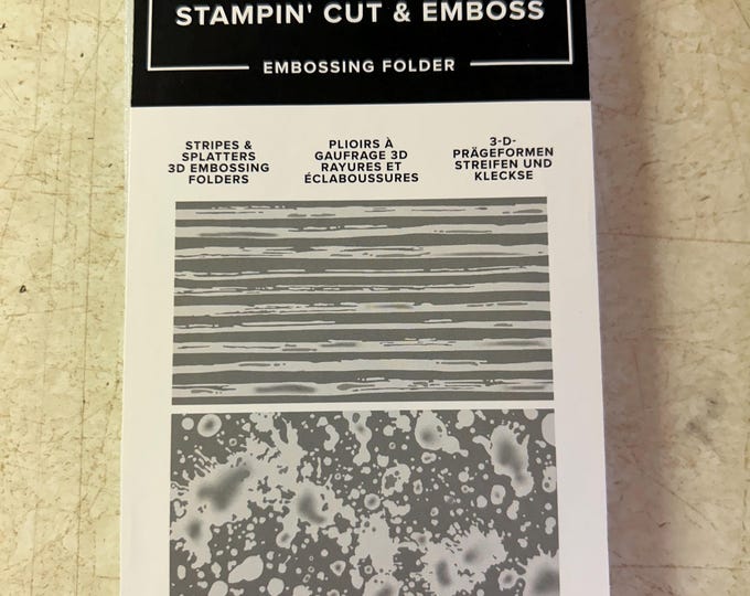 Stampin’ up - Embossing Folders - Etsy