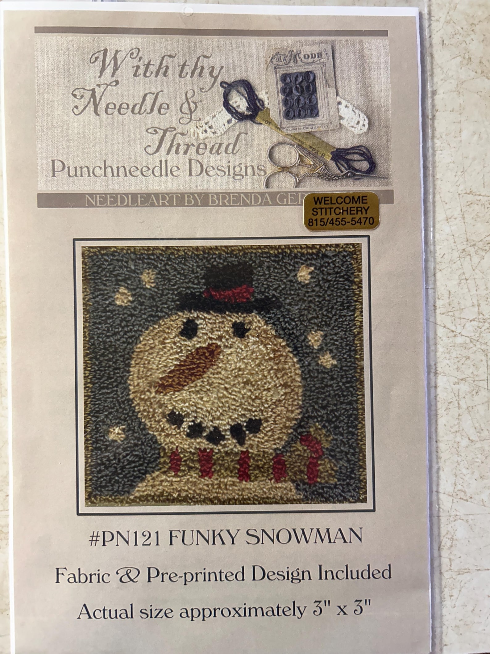 With Thy Needle & Thread - Designs by Brenda Gervais - Punchneedle ...