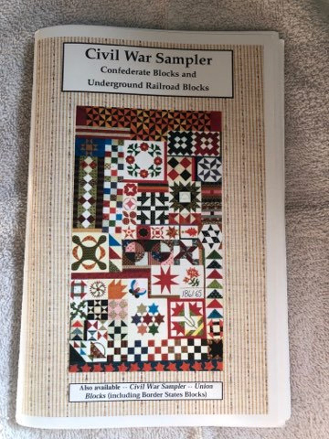 Civil War Sampler Quilt Pattern by Karen Witt - Etsy