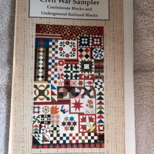 Civil War Sampler Quilt Patterns - Etsy
