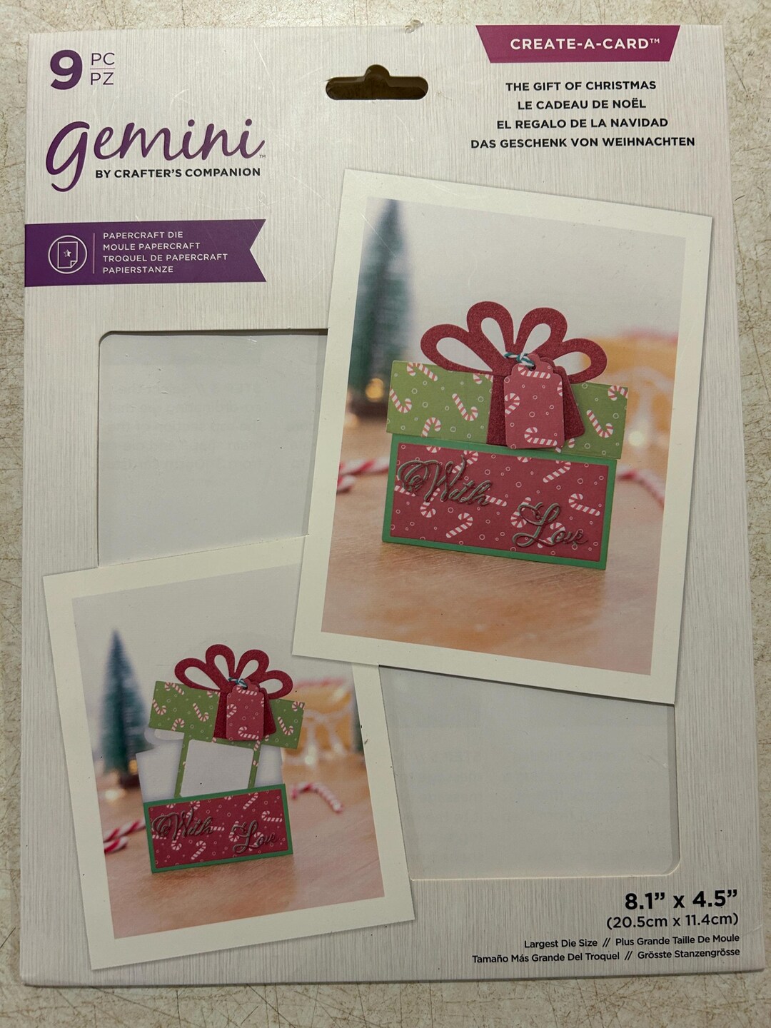 Gemini by Crafter’s Companion Papercraft Dies - Etsy