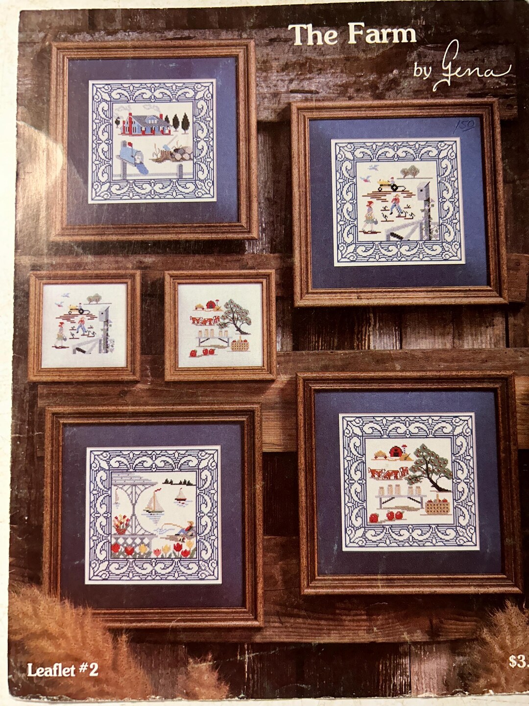 Gena Bettis Cross Stitch Chart - the Farm - Etsy