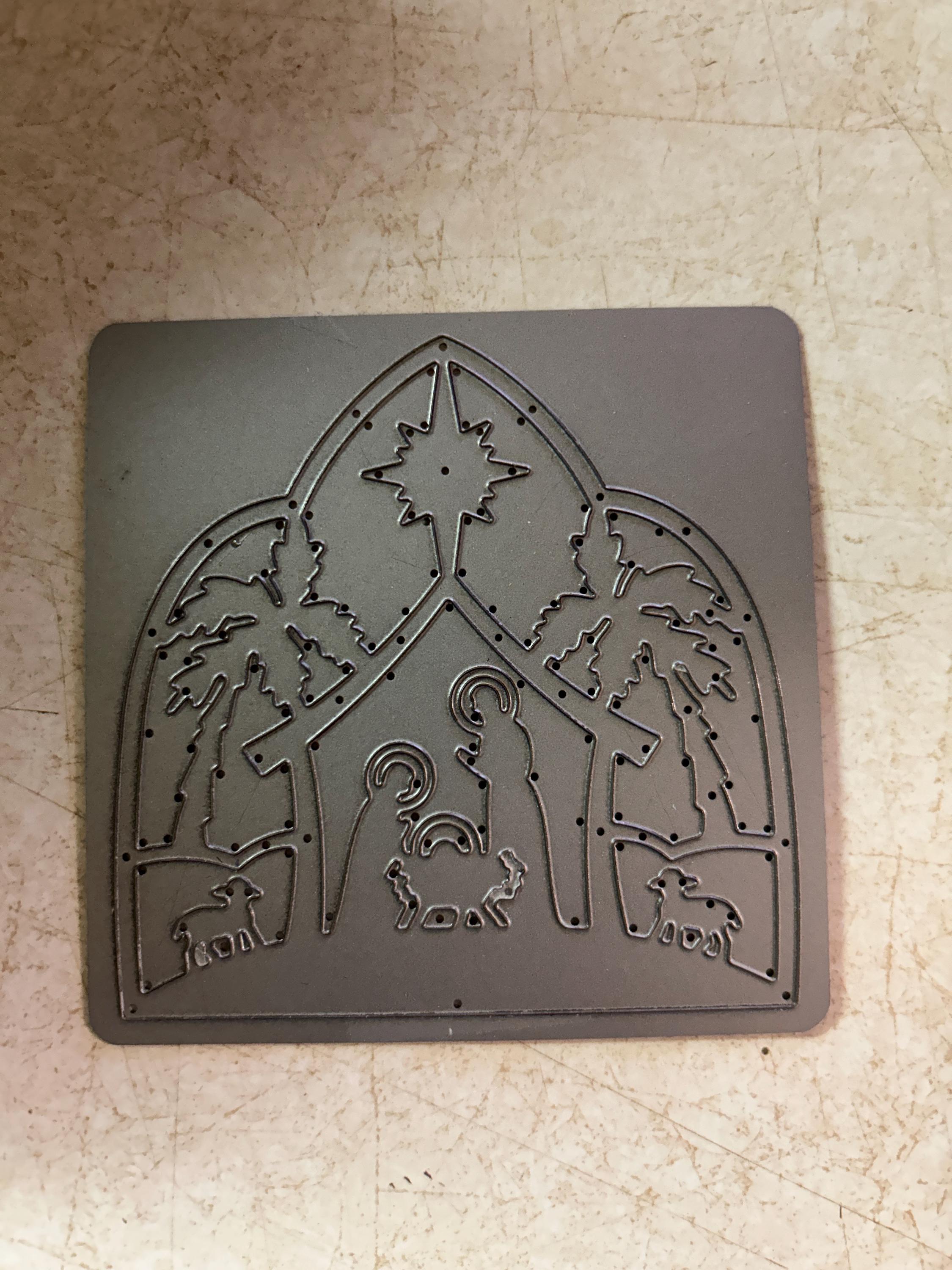Die-versions Nativity Border Die and Nativity Die, I Wish You and ...