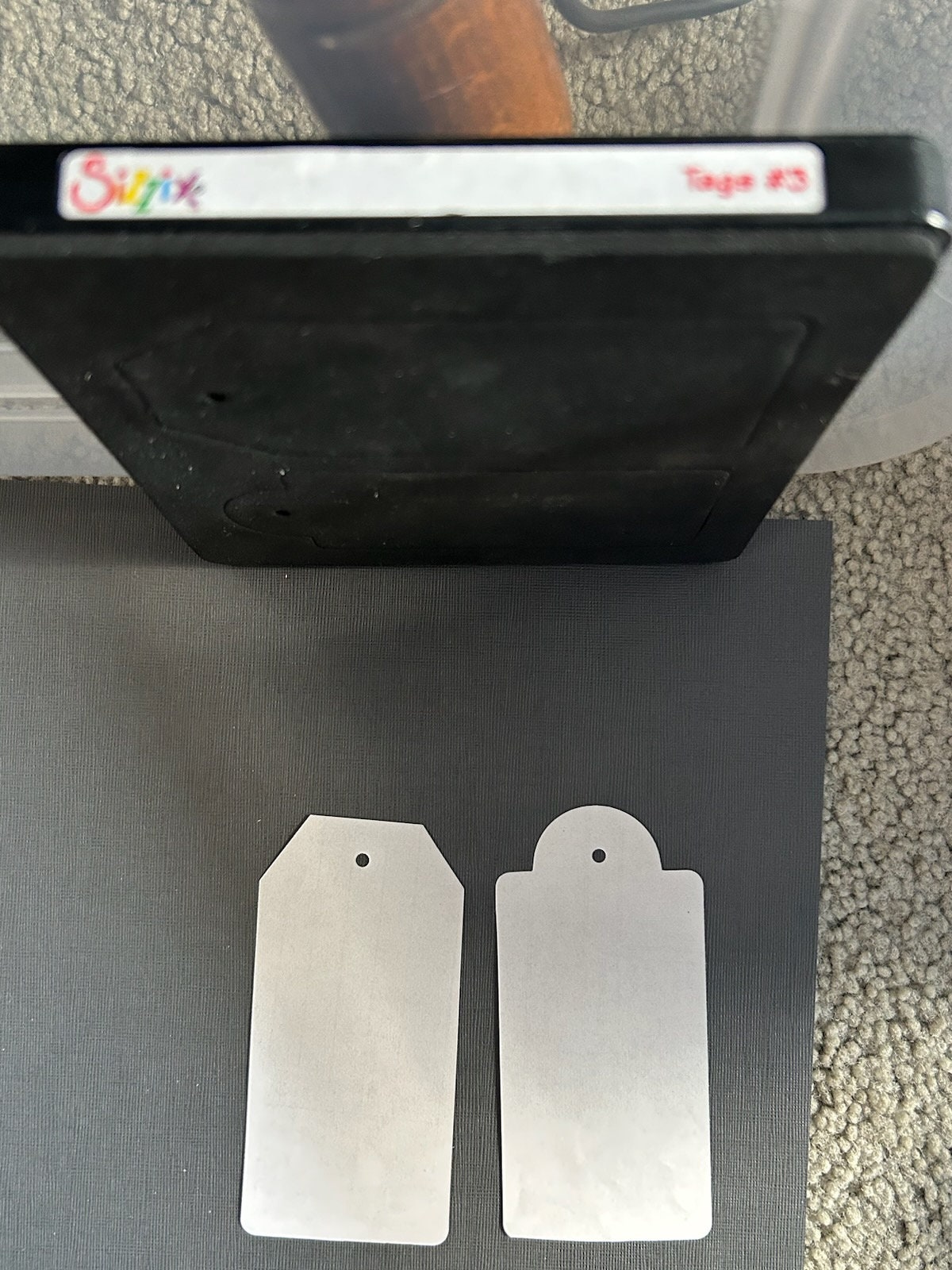 Sizzix Dies Including Puzzle, Tree, Scalloped Tags, Tags 3 and 2 ...