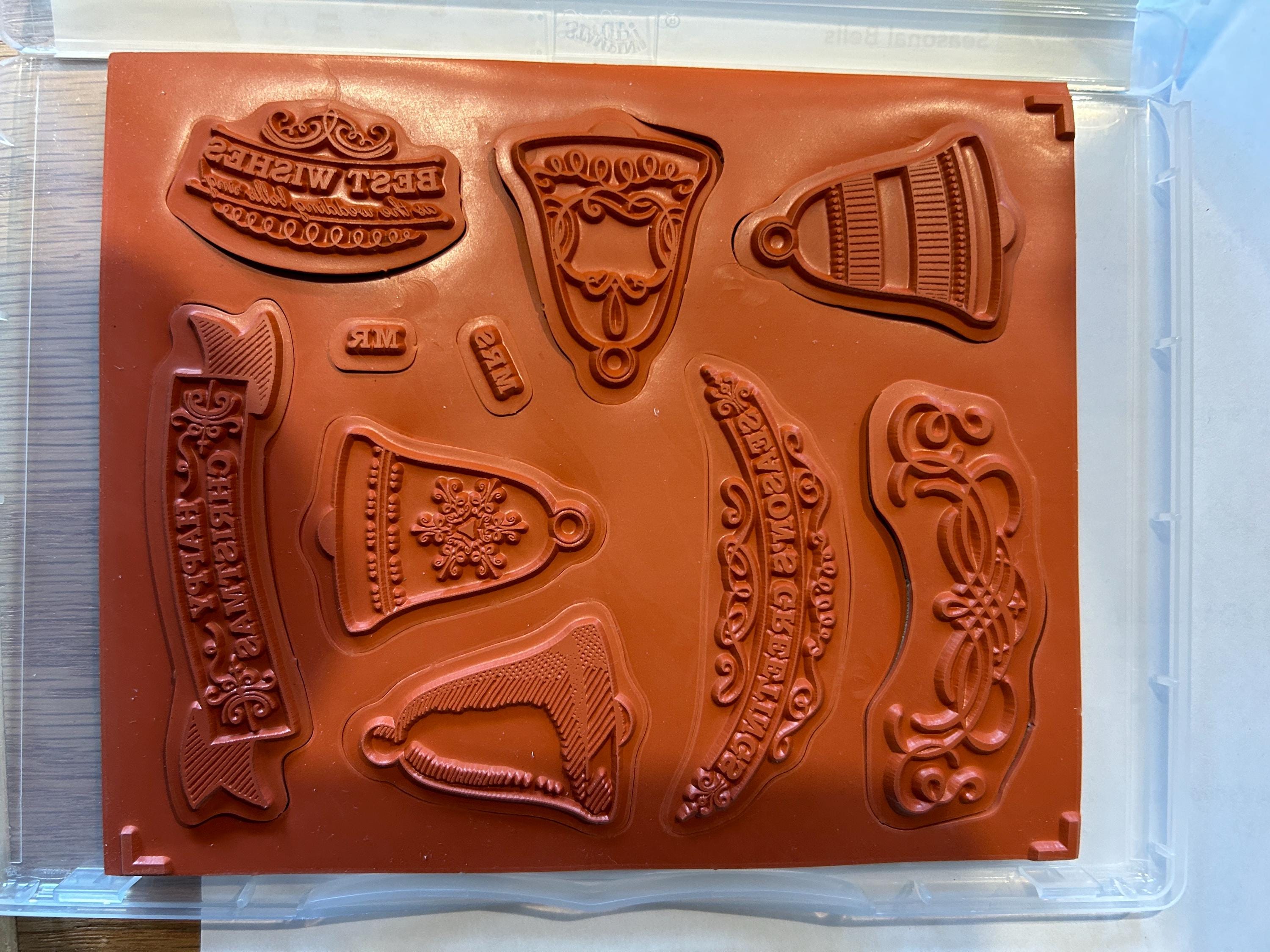 Stampin’ up Christmas Stamp Sets Including Seasonal Bells, Holly Jolly ...