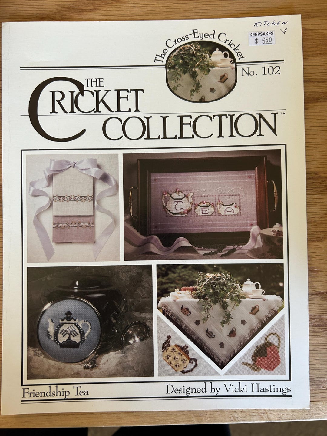 The Cross Eyed Cricket - the Cricket Collection Cross Stitch Leaflets ...
