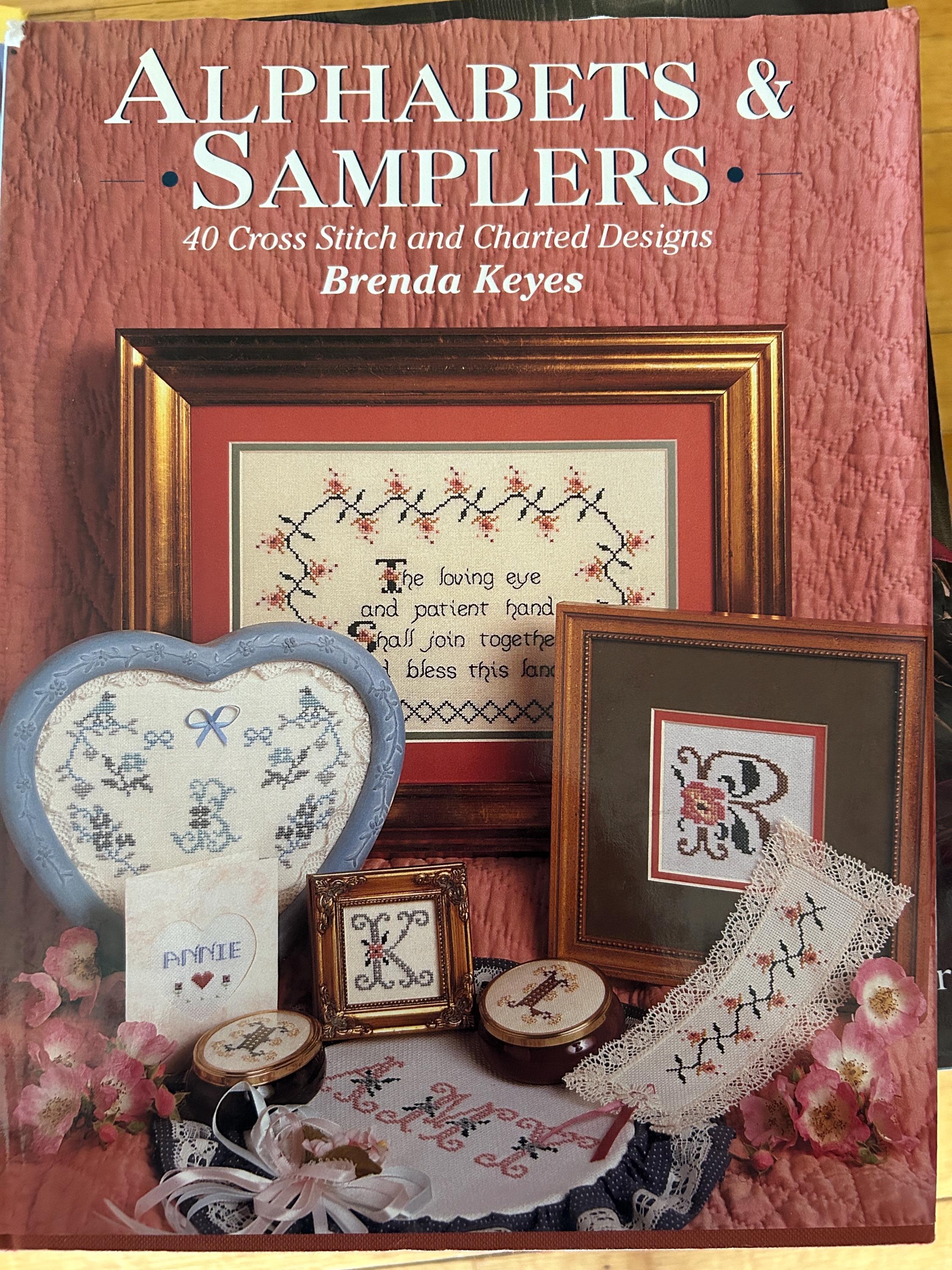Brenda Keyes Alphabets & Samplers Hardcover Book - Etsy