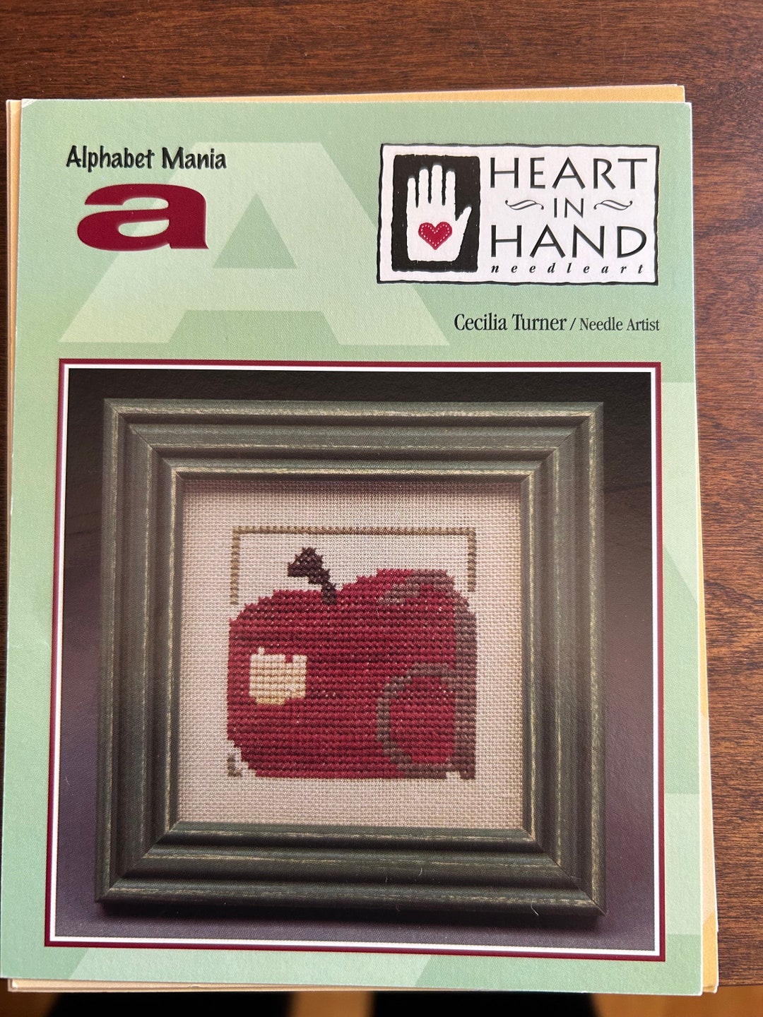 Heart in Hand Alphabet Mania Cross Stitch Charts - Etsy