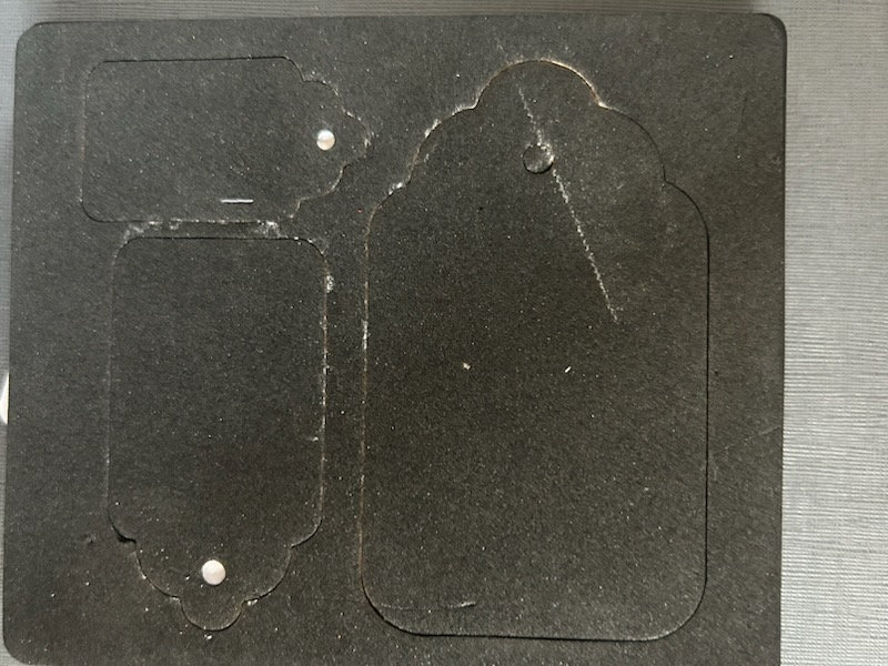 Sizzix Dies Including Puzzle, Tree, Scalloped Tags, Tags #3 and 2 ...