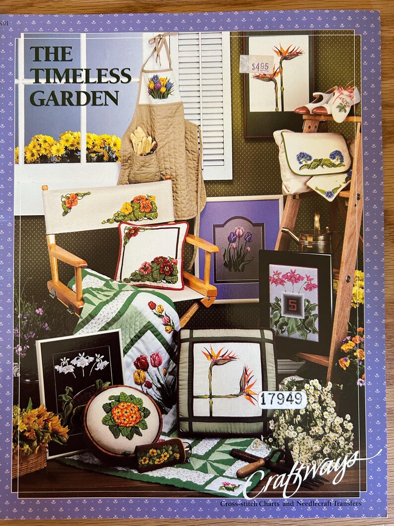 Craftways - the Timeless Garden Craft Booklet - Etsy
