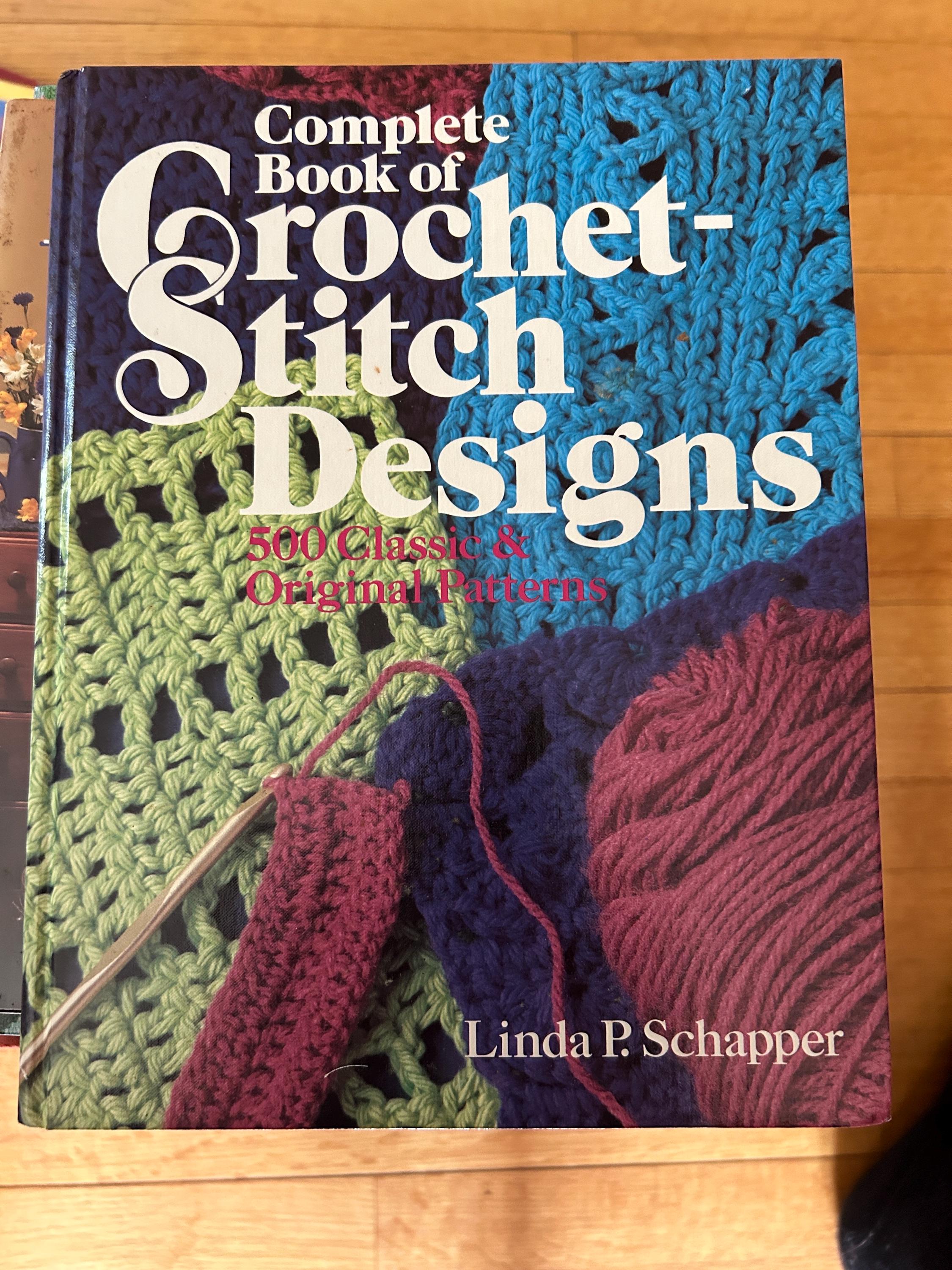 Complete Book of Crochet Stitch Designs - Etsy