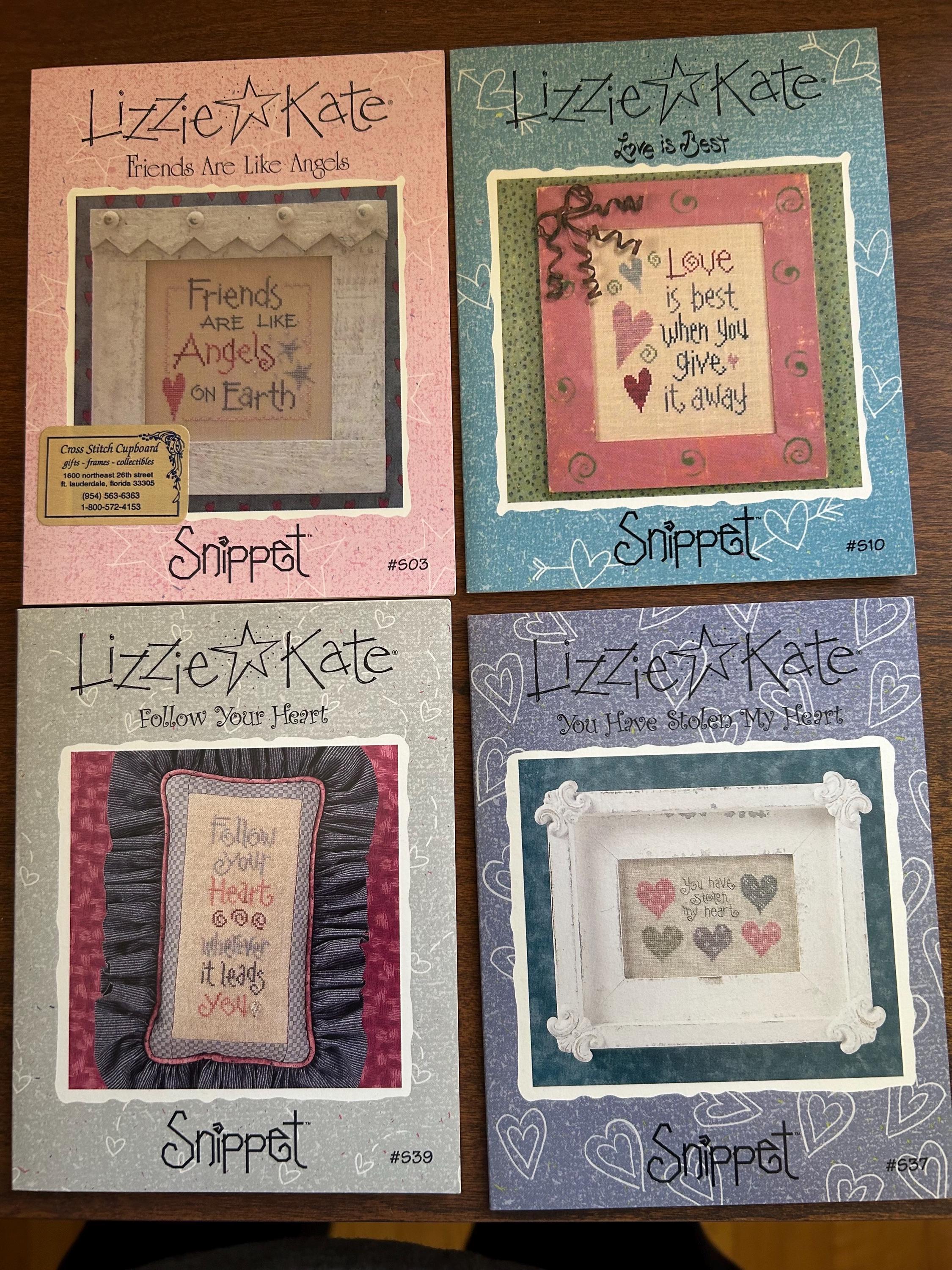 Lizzie Kate Snippet Cross Stitch Charts - Etsy