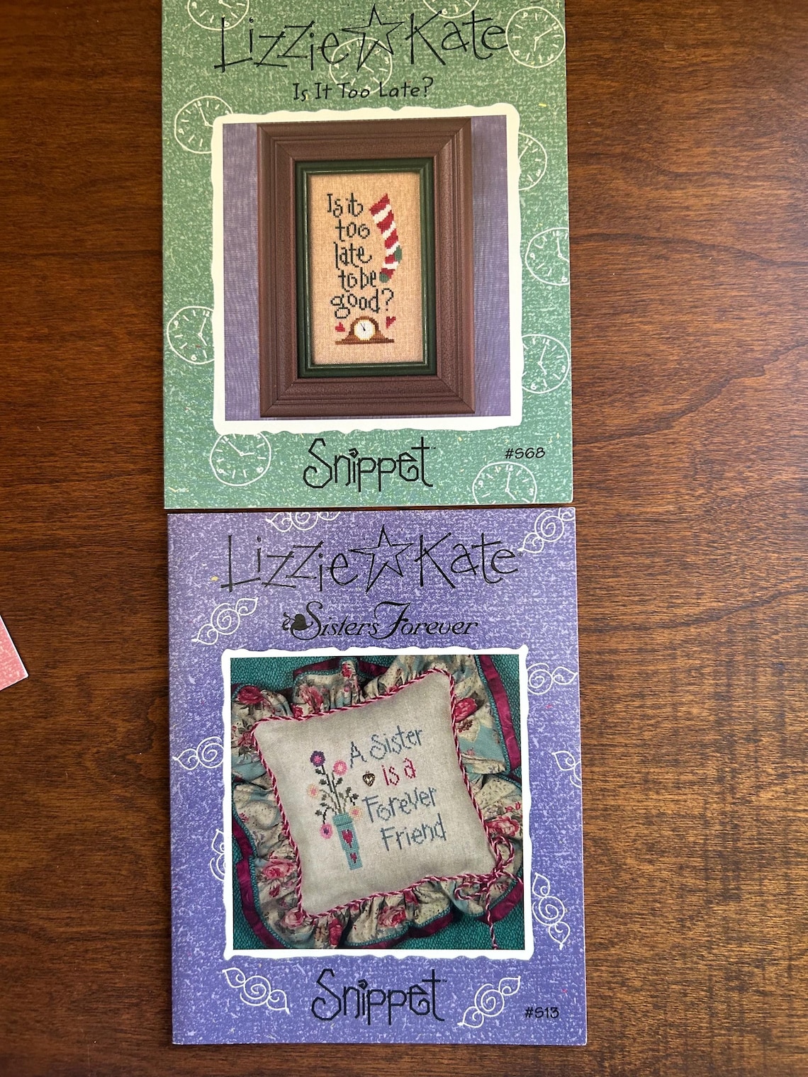 Lizzie Kate Snippet Cross Stitch Charts - Etsy