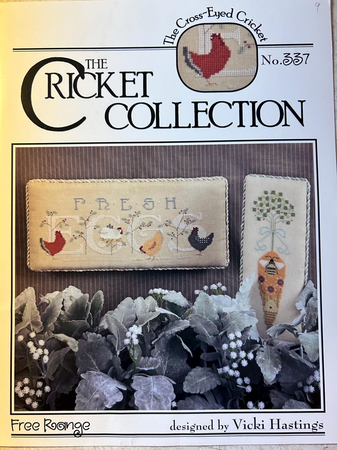 The Cross Eyed Cricket - the Cricket Collection Cross Stitch Leaflets ...