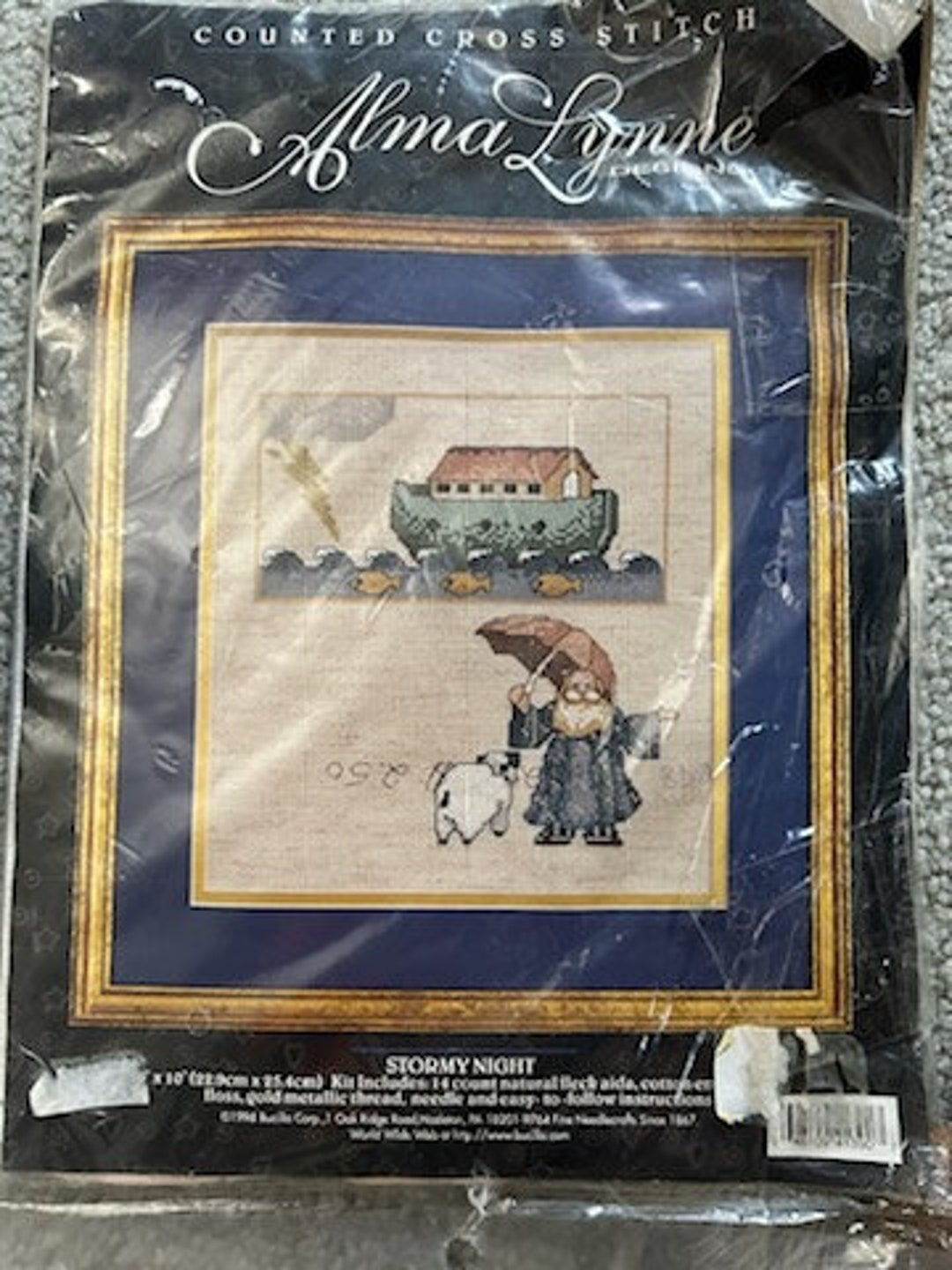 Alma Lynne Cross Stitch Kit Stormy Night - Etsy
