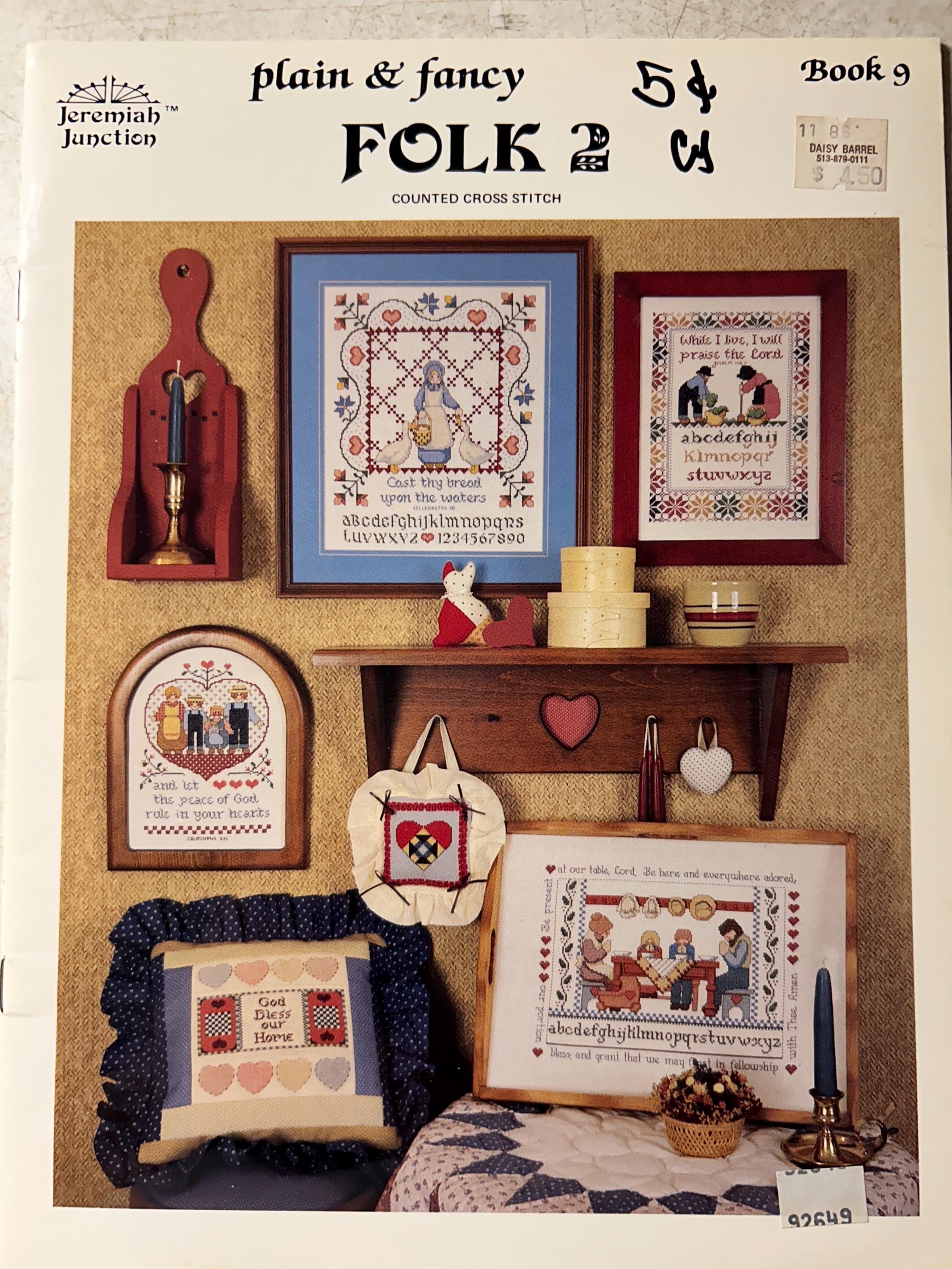 Jeremiah Junction Cross Stitch Charts - Etsy