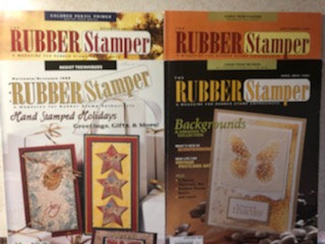 Rubber Stamper Magazines - Etsy