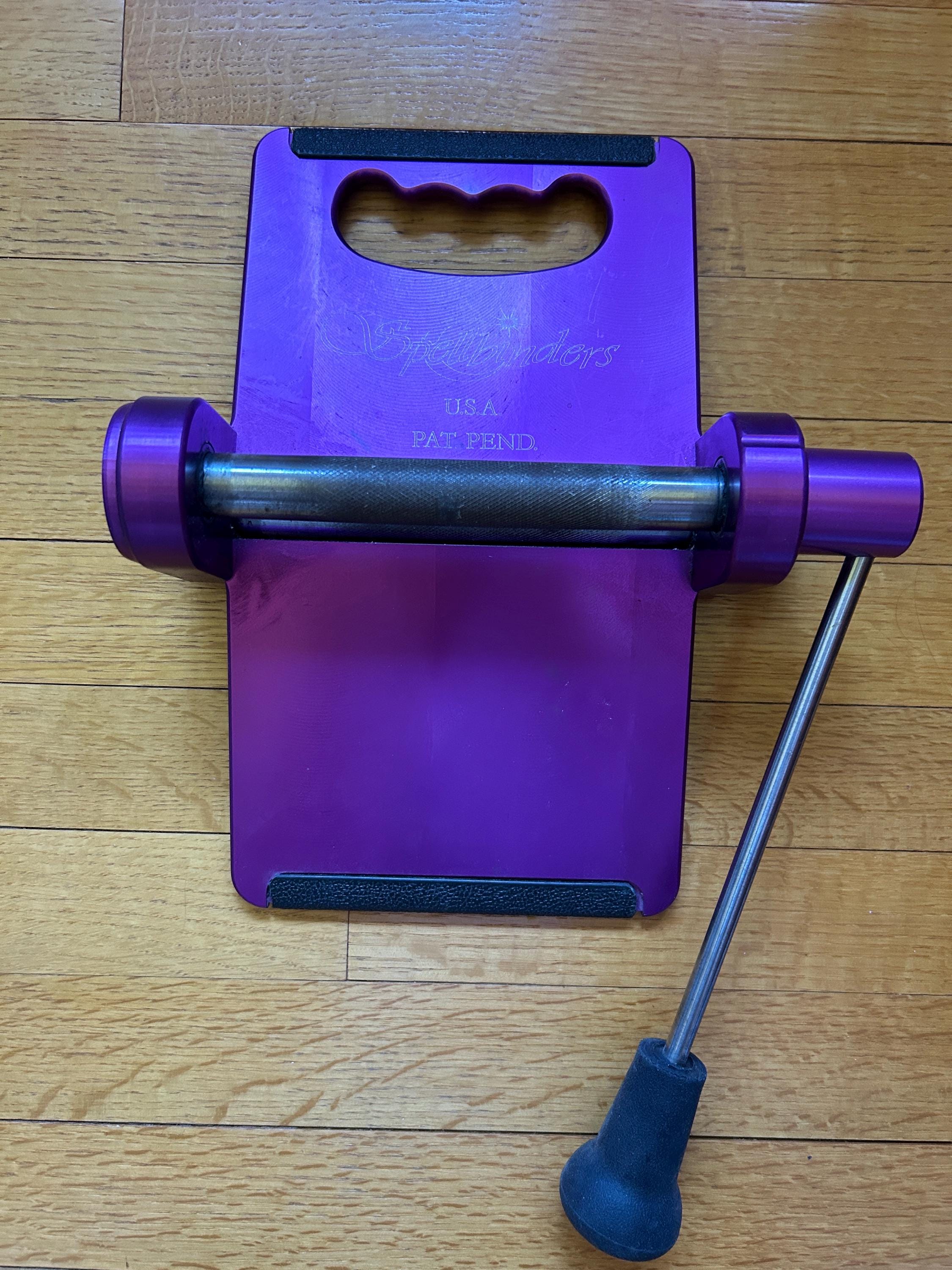 Spellbinders Wizard Embossing Machine and Plates - Etsy