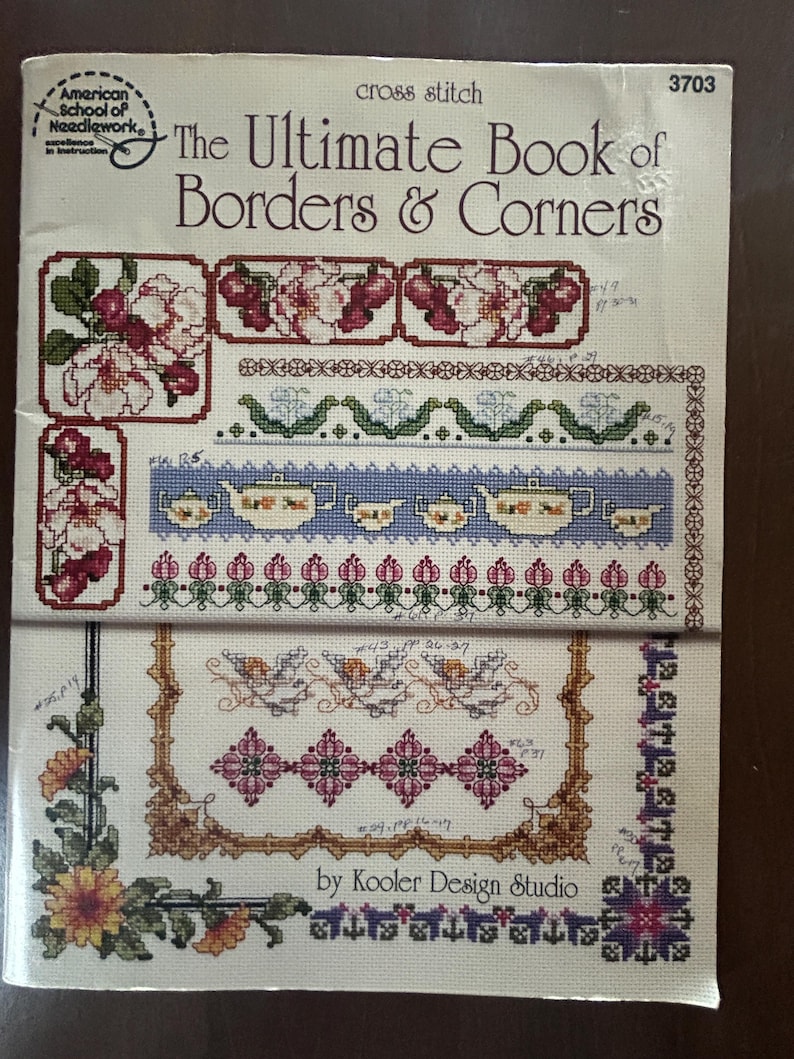 American School of Needlework Cross Stitch Books and Leaflets - Etsy