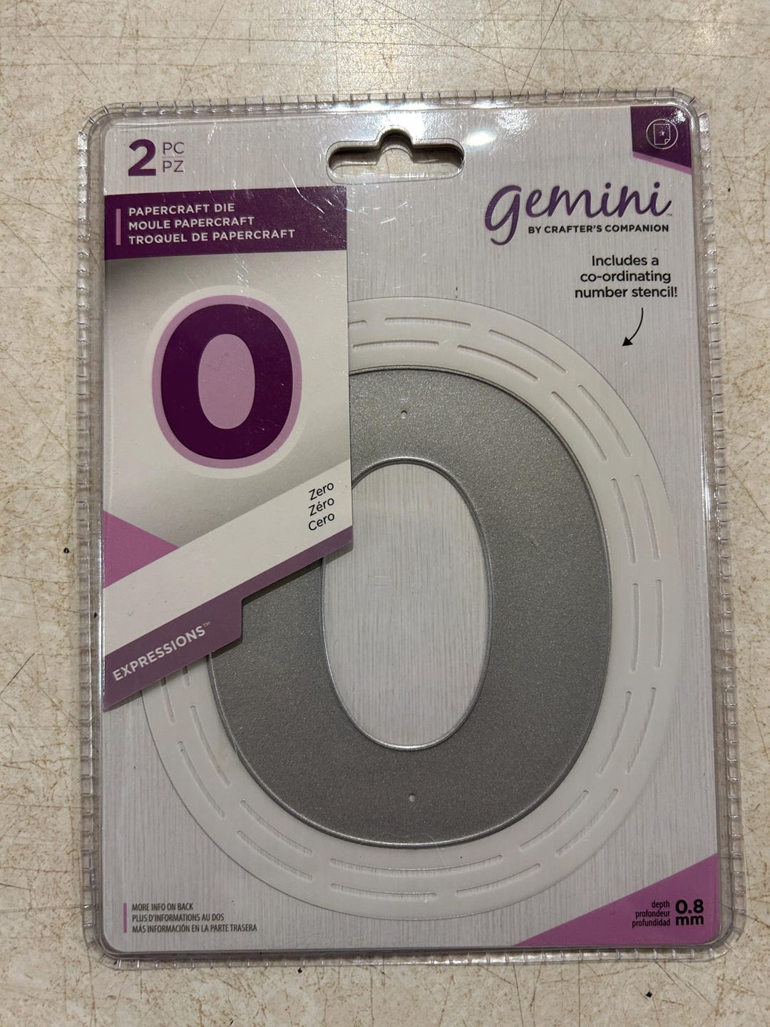 Gemini by Crafter’s Companion Papercraft Dies and Co-ordinating Number ...