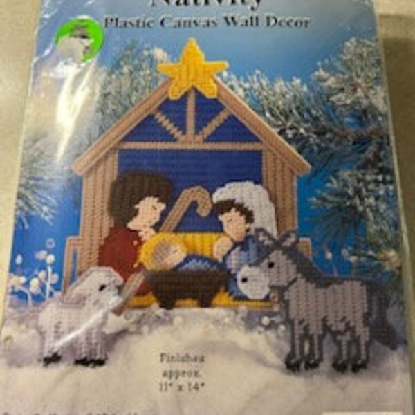 Plastic Canvas Nativity Kit - Etsy