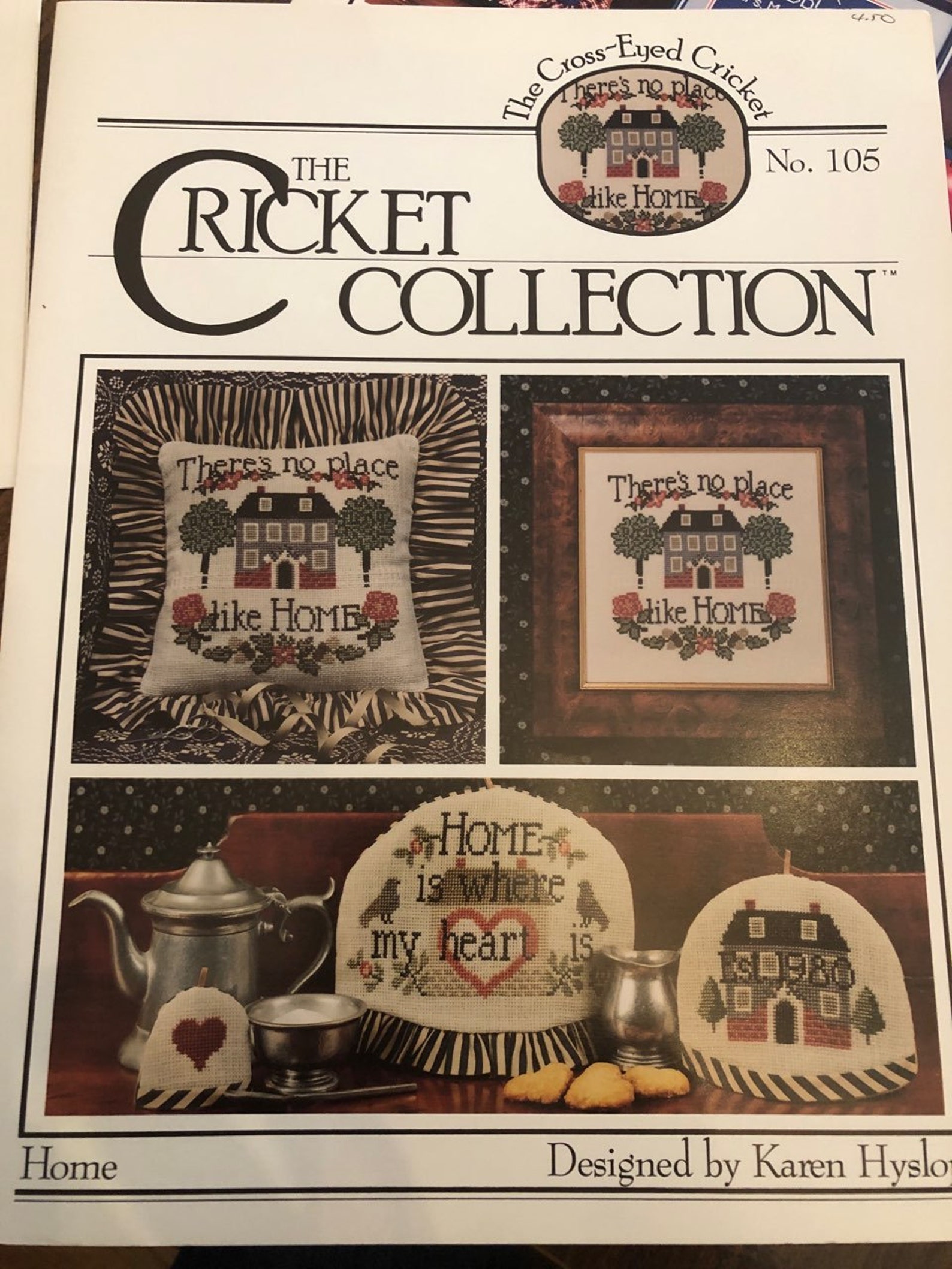 The Cross Eyed Cricket - the Cricket Collection Cross Stitch Leaflets ...