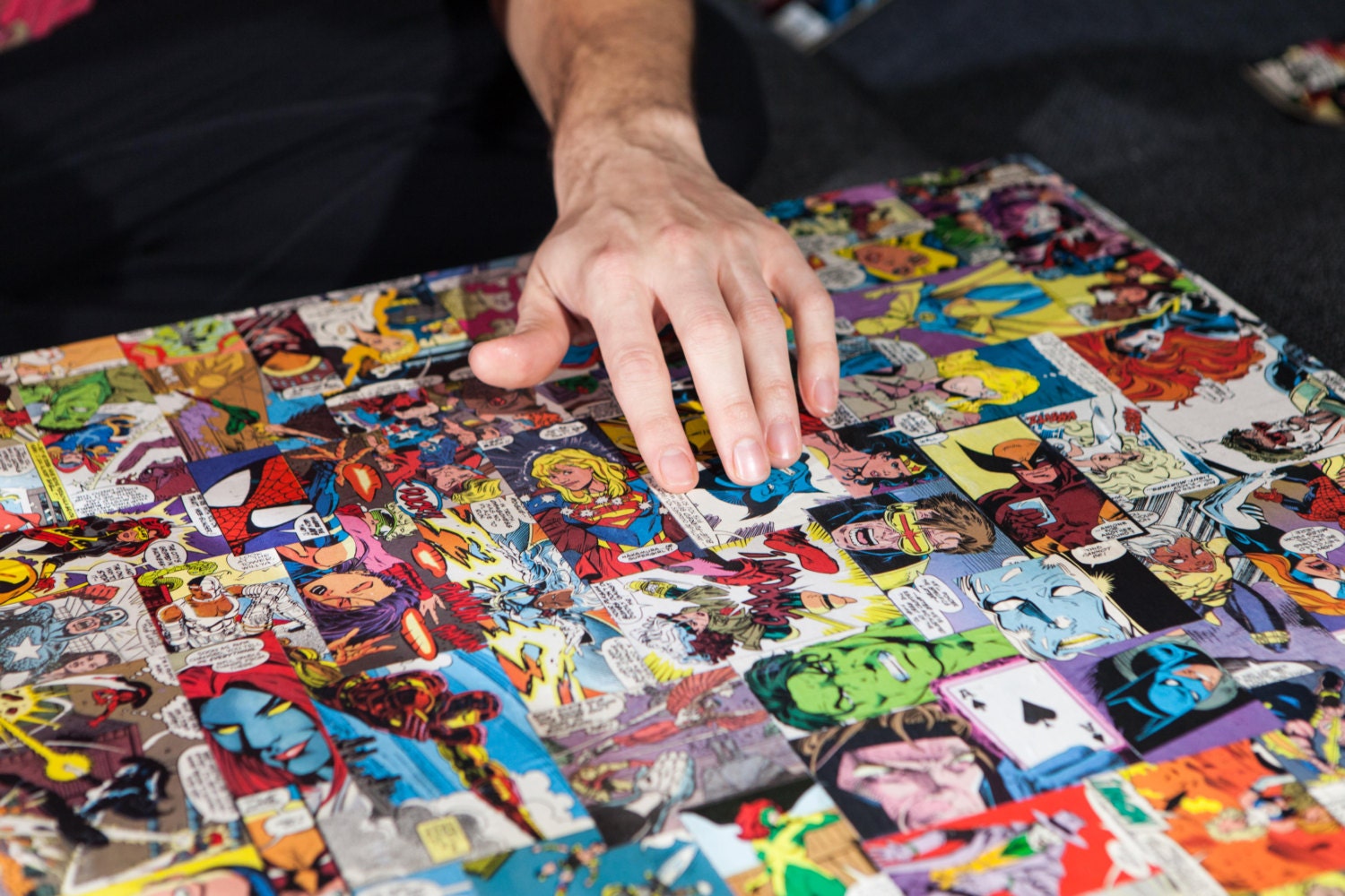 Custom Comic Book Table - Etsy