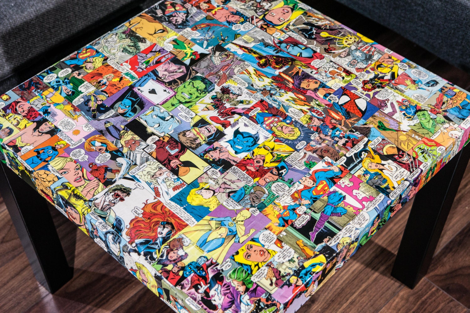 Custom Comic Book Table - Etsy