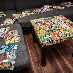 Custom Comic Book Table - Etsy