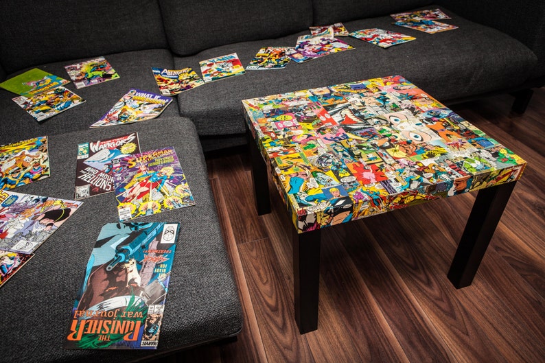 Custom Comic Book Table - Etsy Canada
