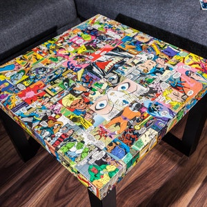 Custom Comic Book Table - Etsy