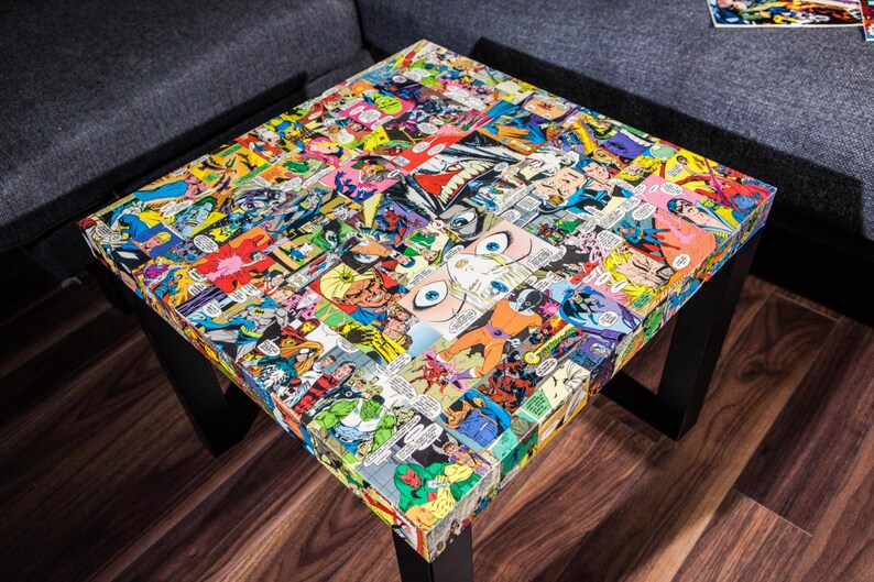 Custom Comic Book Table - Etsy