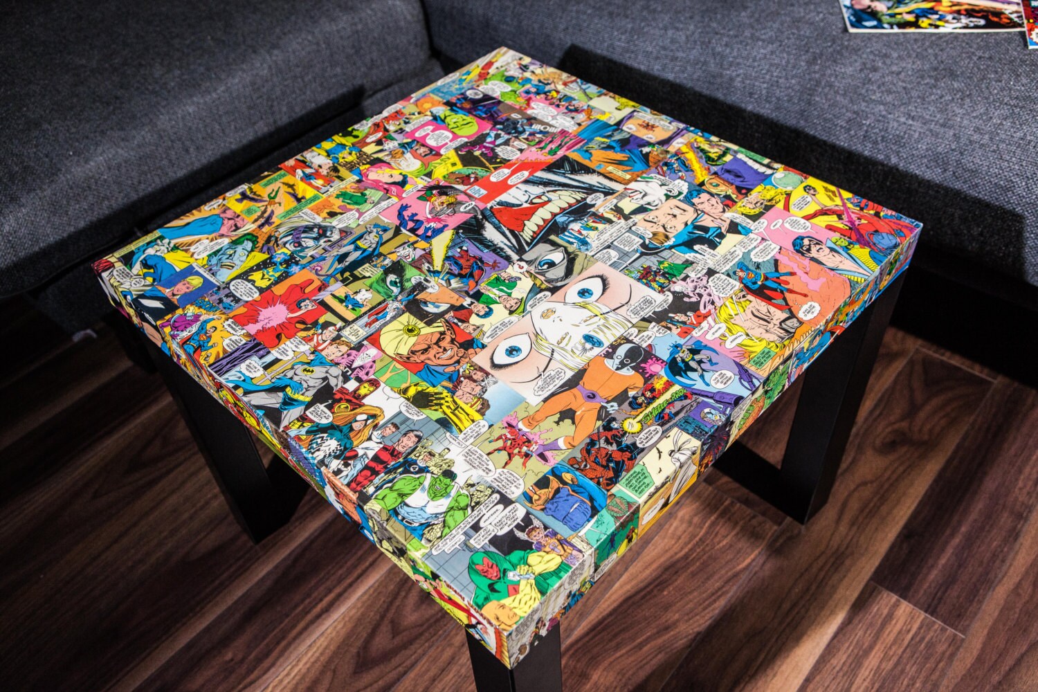 Custom Comic Book Table - Etsy