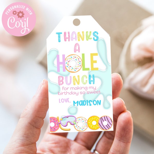 Donut Party Favor - Etsy