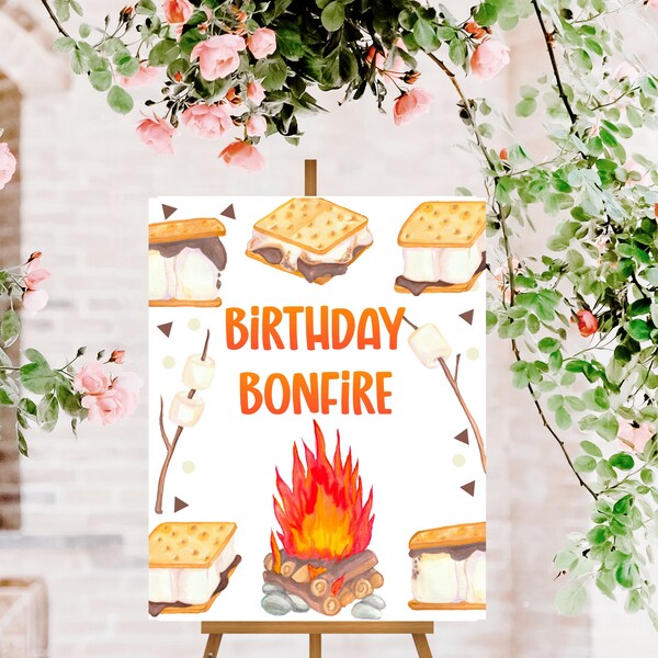 Bonfire Sign - Etsy