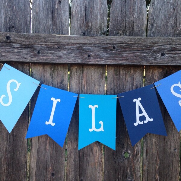 Name Banner - Etsy