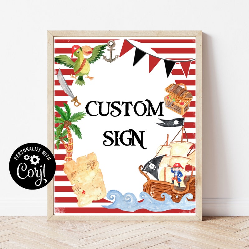 Pirate Signs - Etsy