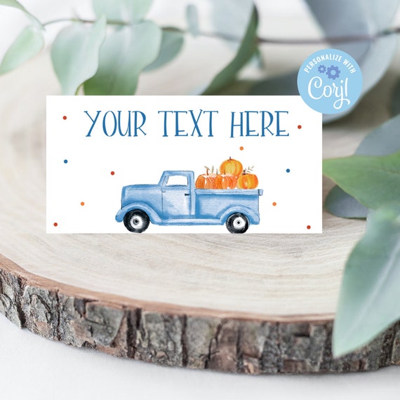 editable food label, fold over food labels, boy Fall birthday food ...