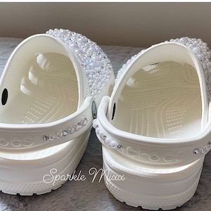 Wedding Crocs, Bedazzled Crocs, Custom Crocs, Bling Crocs, Wedding ...