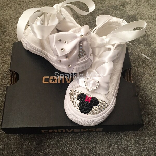 Blinged Out Converse - Etsy