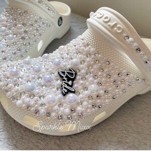 Wedding Crocs, Bedazzled Crocs, Custom Crocs, Bling Crocs, Wedding ...
