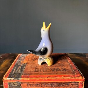 Vintage Blue Bird Pie Vent, 1940s Glazed Pottery Bird Pie Funnel - Etsy