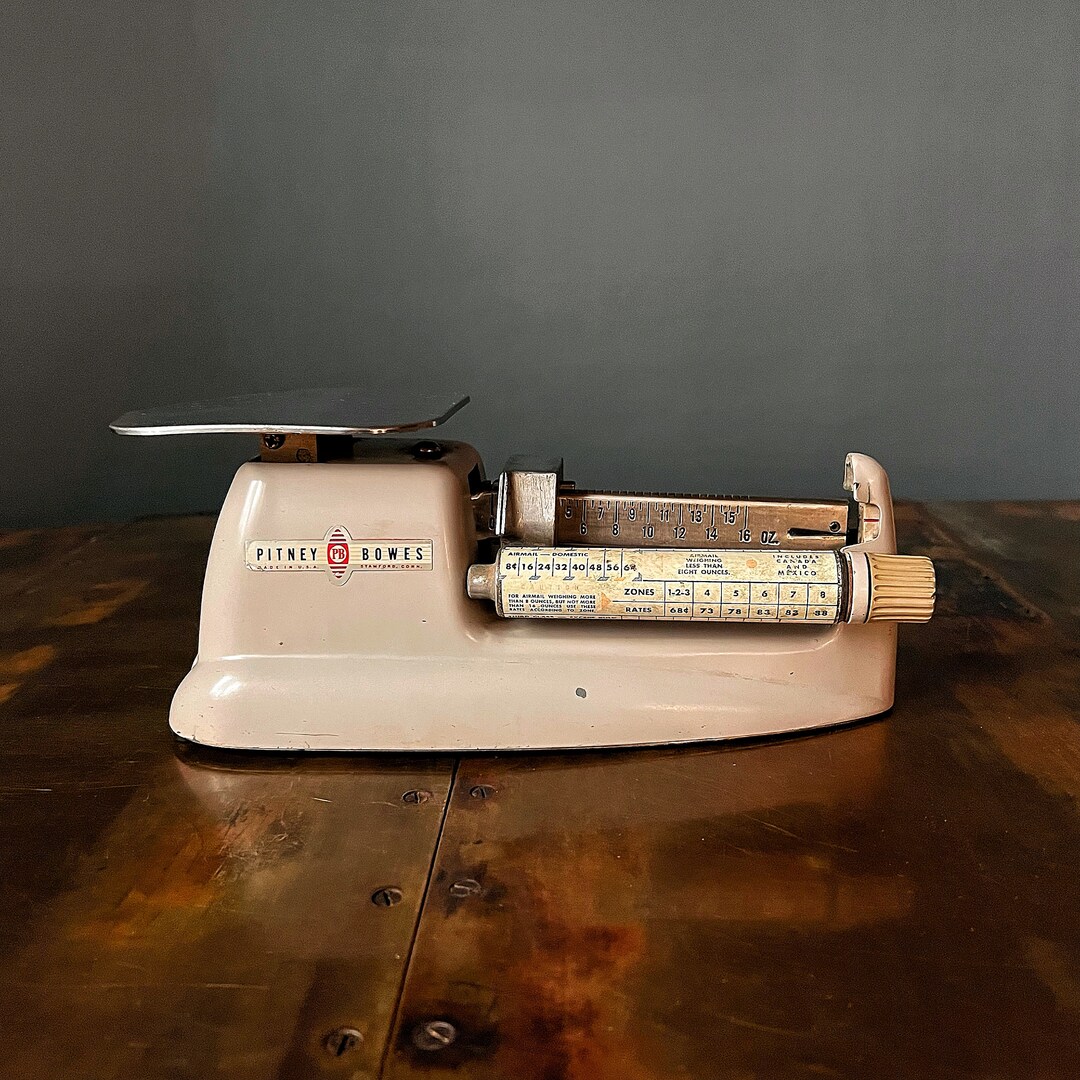 Vintage Postal Scale, Pitney Bowes 16 Oz. Postage Scale - Etsy
