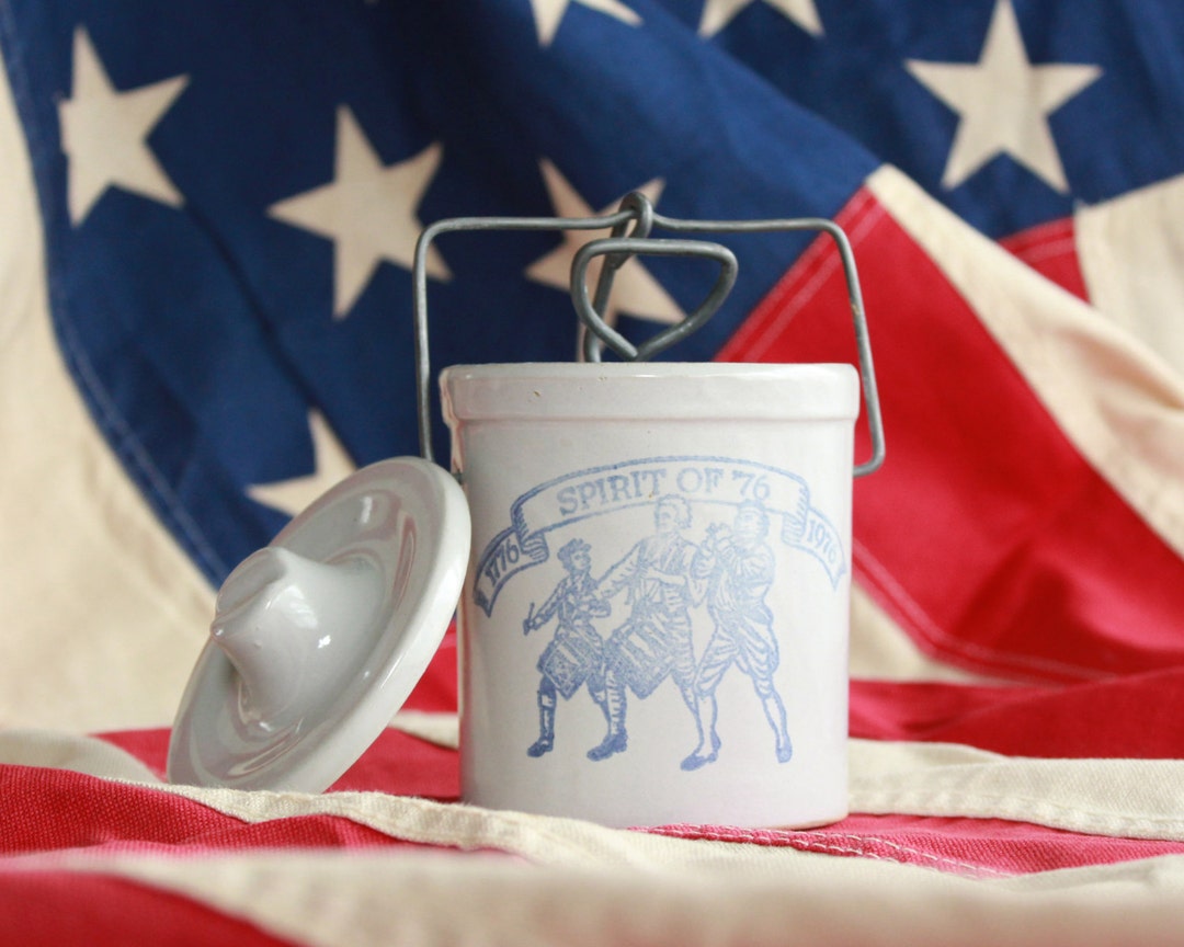 Kitchen Canister Commemorating the US Bicentennial - Etsy