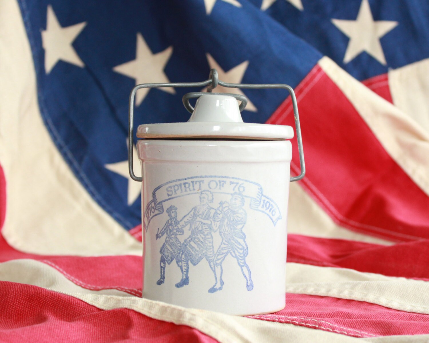 Kitchen Canister Commemorating the US Bicentennial - Etsy